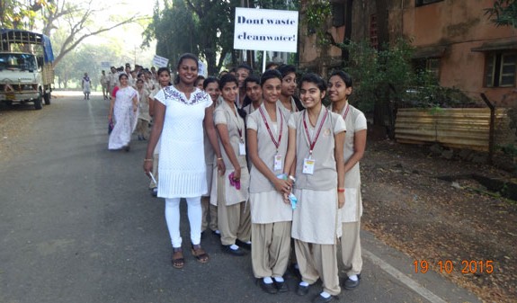 Save Water Rally - HOC International School & Jr. College